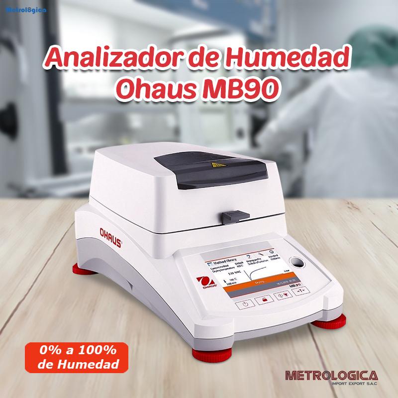 Analizadora de Humedad OHAUS MB90 | Metrologica, Cremoladeras ...